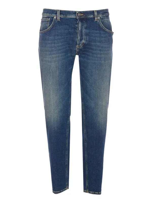 DONDUP Brighton Regular Fit Jeans - Blue