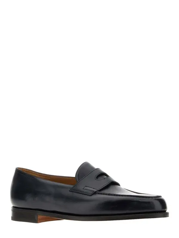 John Lobb Round-toe Loafers - Black