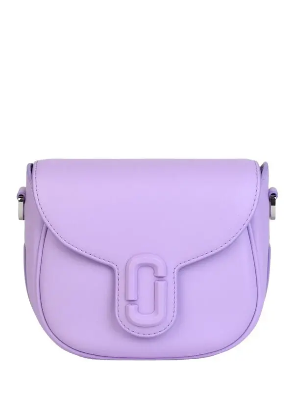 Marc Jacobs J Marc Small Logo Shoulder Bag - Purple