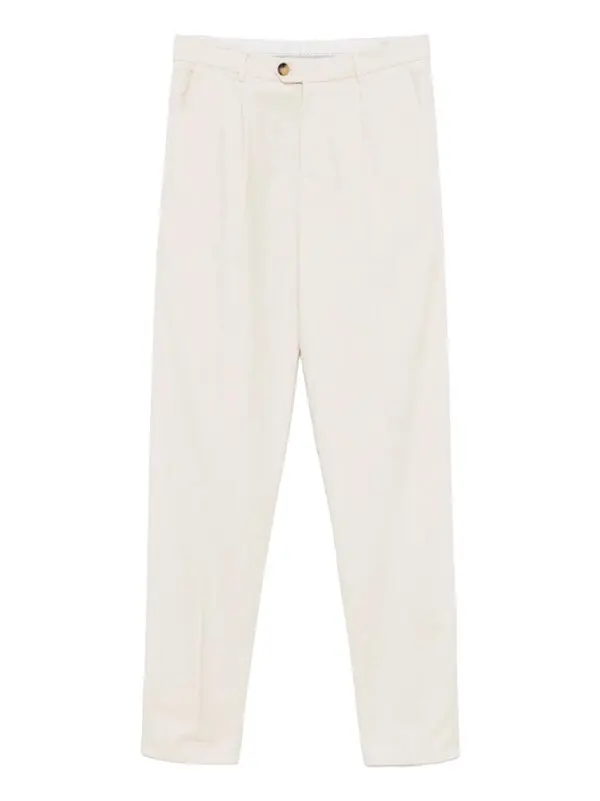 Brunello Cucinelli Corduroy Trousers - Ivory