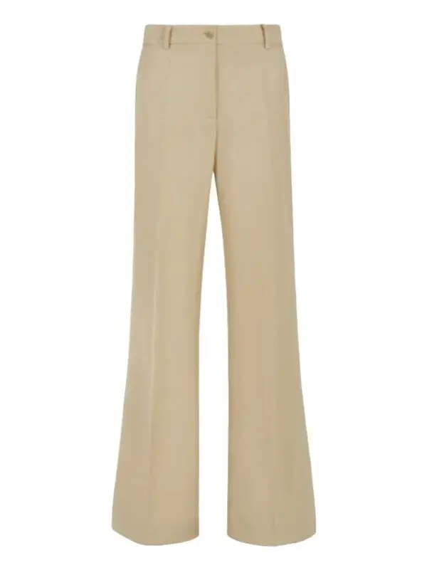 P.a.r.o.s.h Wide Leg Trousers - Nude