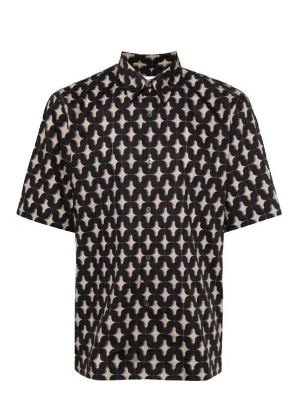 Dries Van Noten Short-sleeved Shirt - Black