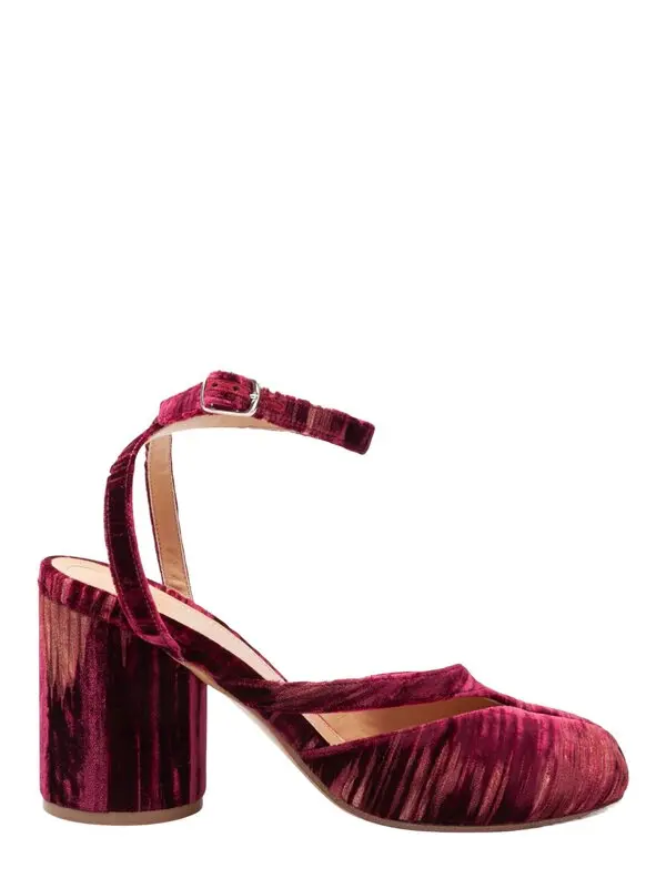 MAISON MARGIELA Tabi Sandal Pumps - Red
