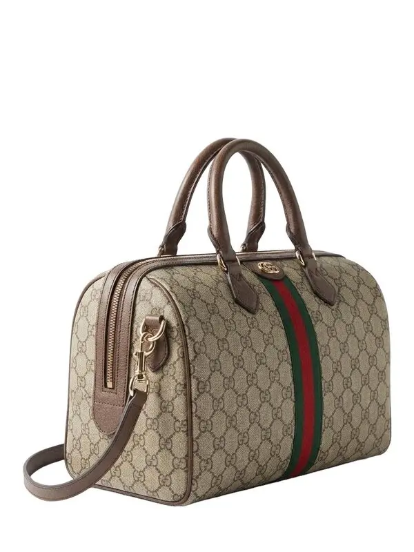 Gucci Ophidia Large Boston Bag - Nude