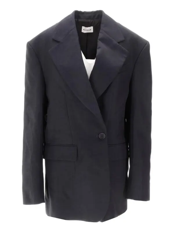 P.a.r.o.s.h Single-breasted Blazer - Black