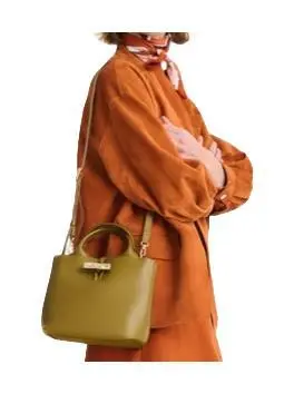 Longchamp Le Roseau Handbag - Olive