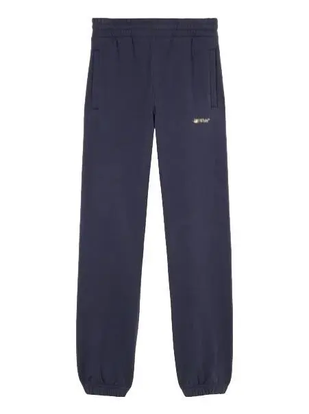 Off-White Ink Logo Print Track Pants - Black