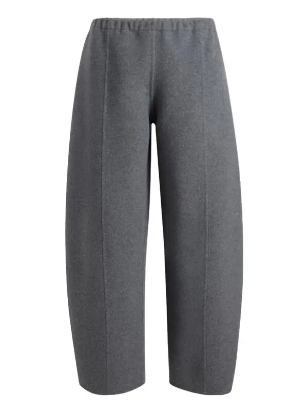 Khaite Clover Pants - Gray Mixed Color