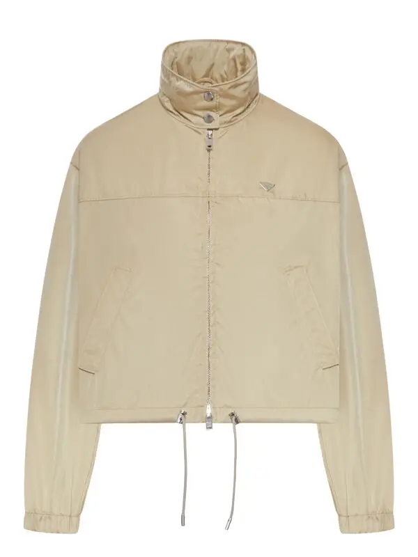 Prada Re-nylon Blouson Jacket - Desert Yellow