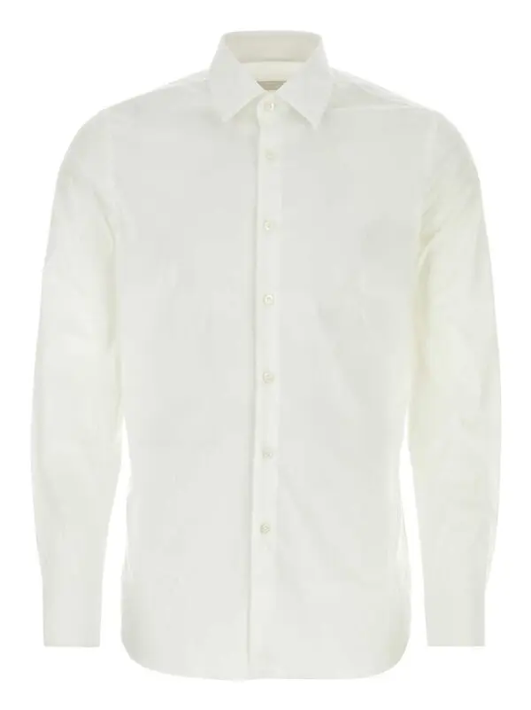 Prada Classic Long-sleeve Shirt - White