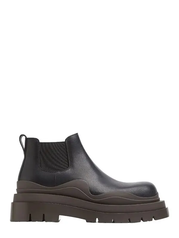 Bottega Veneta Bv Tire Boots - Black
