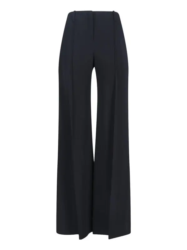 Ermanno Scervino Wide-leg Tailored Trousers - Black