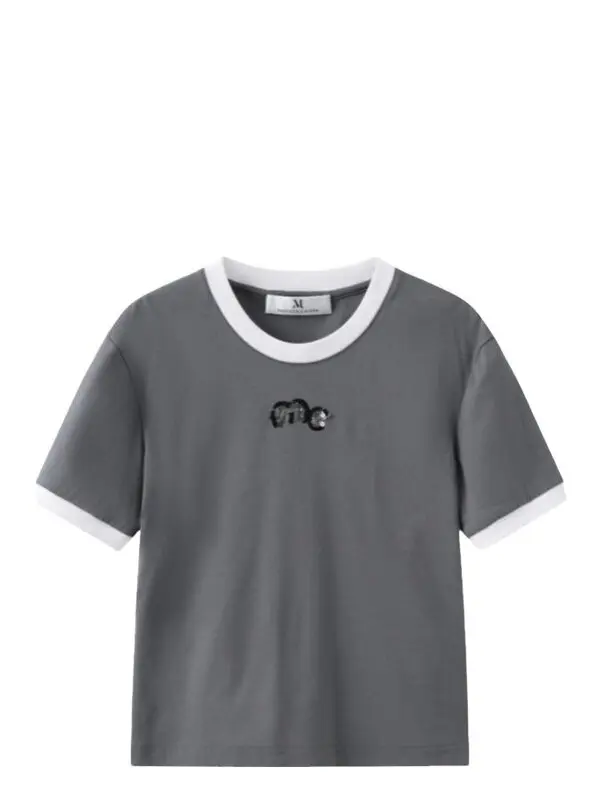Marissa Chiara Short-sleeved T-shirt - Grey