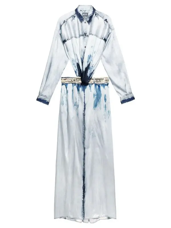 DIESEL® D-suki Cut-out Maxi Dress - White