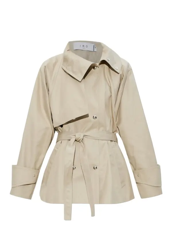 IRO PARIS Ralya Belted Jacket - Nude