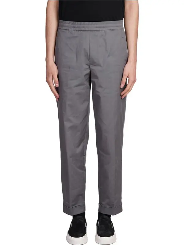 Neil Barrett Elasticated Waistband Trousers - Black