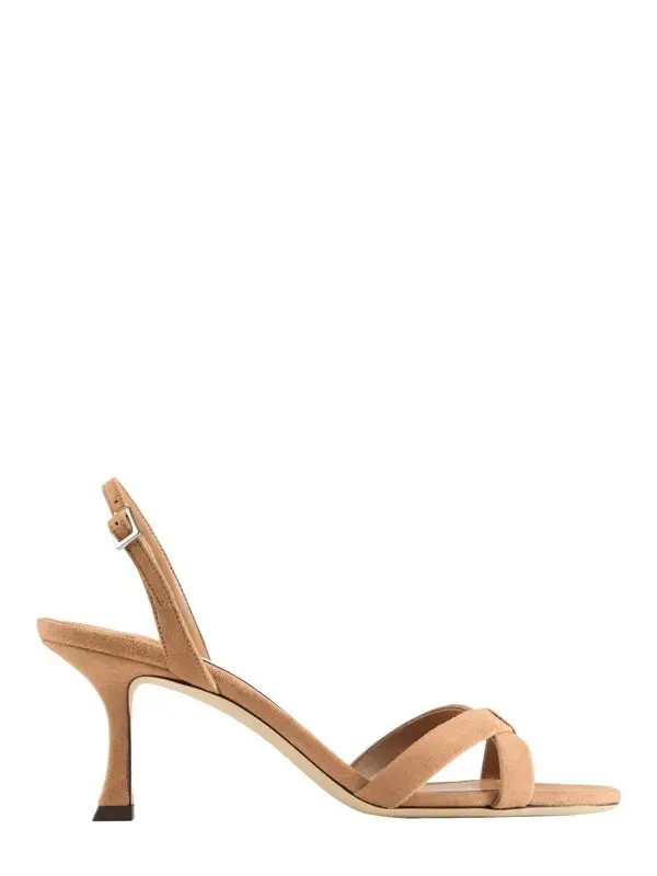 JIMMY CHOO 65mm Elsy Sandals - Nude