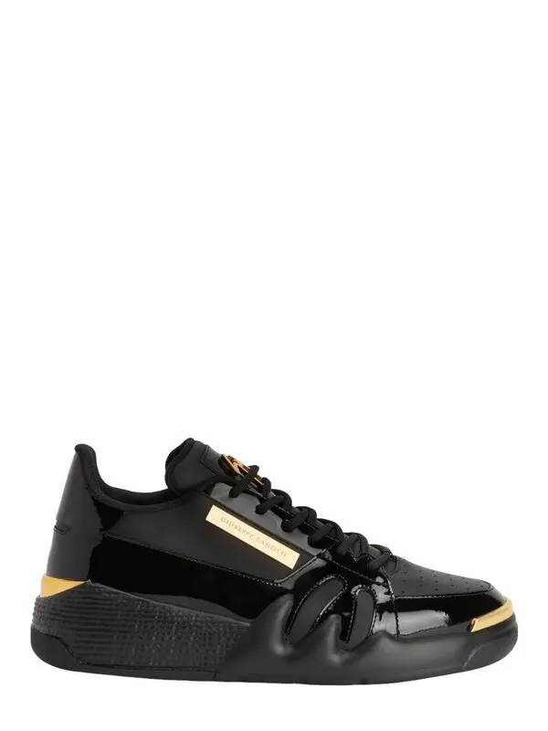 GIUSEPPE ZANOTTI Talon Chunky Leather Sneakers - Black