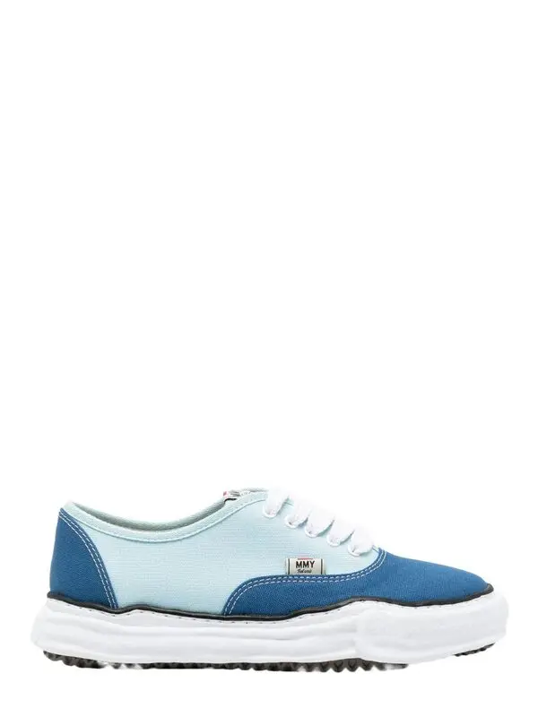 Mihara Yasuhiro Original Sole" Canvas Low Top Sneakers - Blue