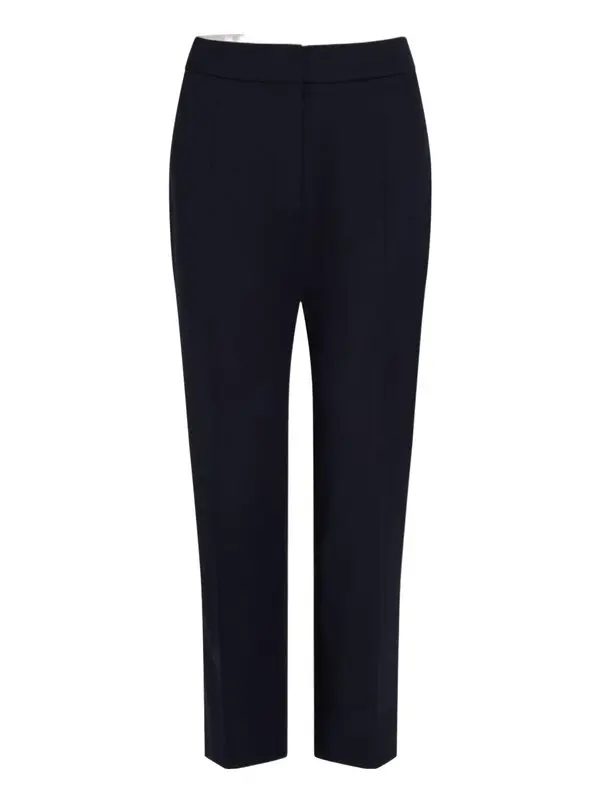 PATOU Crease Detailed Cropped Trousers - Black
