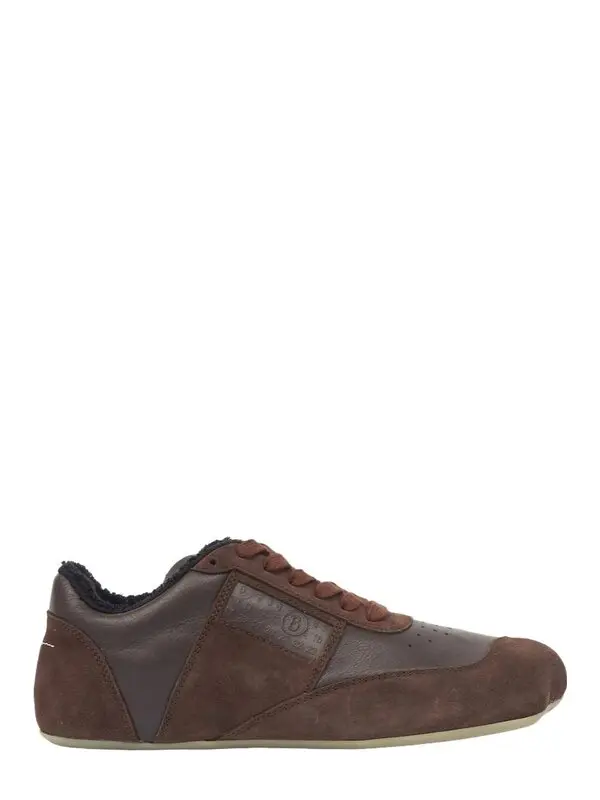 MAISON MARGIELA Anatomic Lace-up Sneakers - Brown