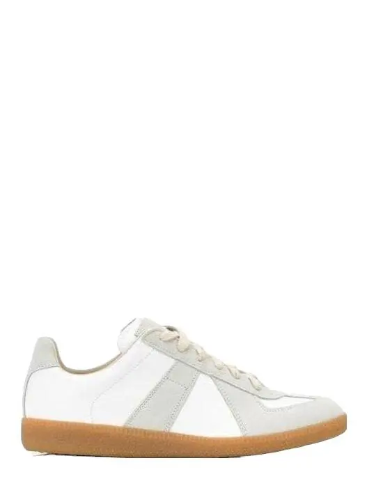 MAISON MARGIELA Panelled Low-top Sneakers - Dirty White