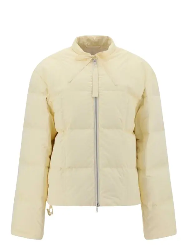 JIL SANDER Quilted Down Jacket - Nude