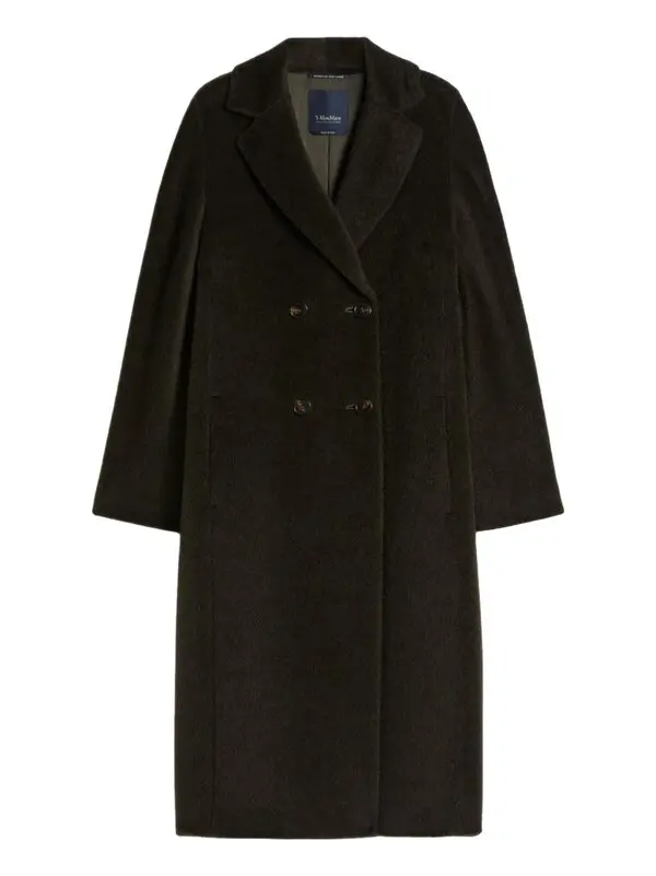 Max Mara Rosanna Double-breasted Coat - Black