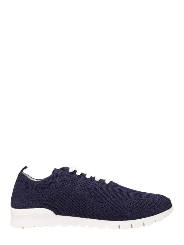Kiton Logo Low-top Sneakers - Black