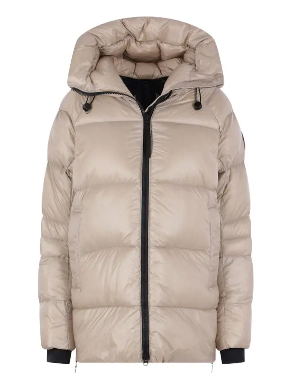 Canada Goose Cypress Puffer Hooded Jacket - Nude