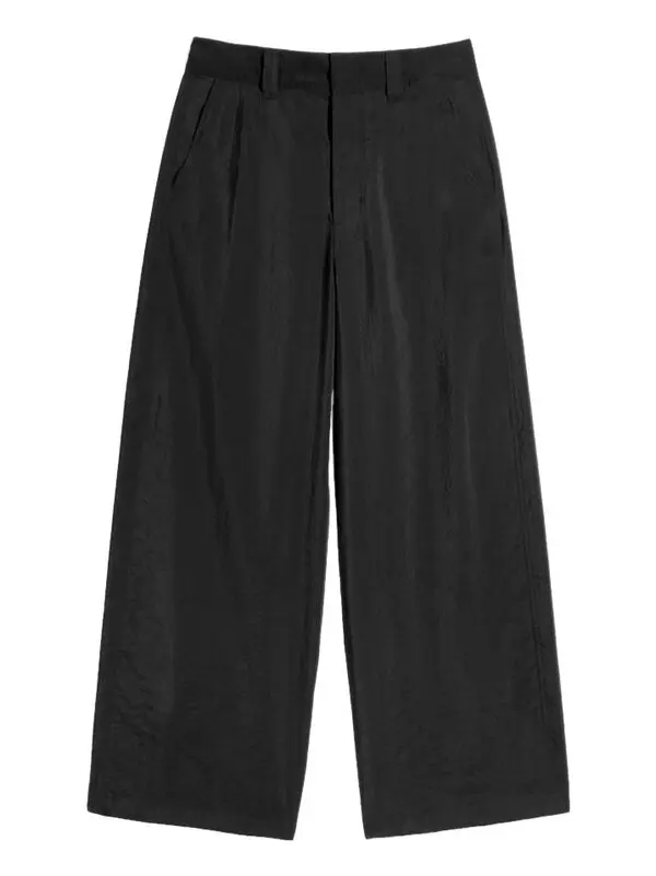 LEMAIRE Straight Tailored Pants - Black