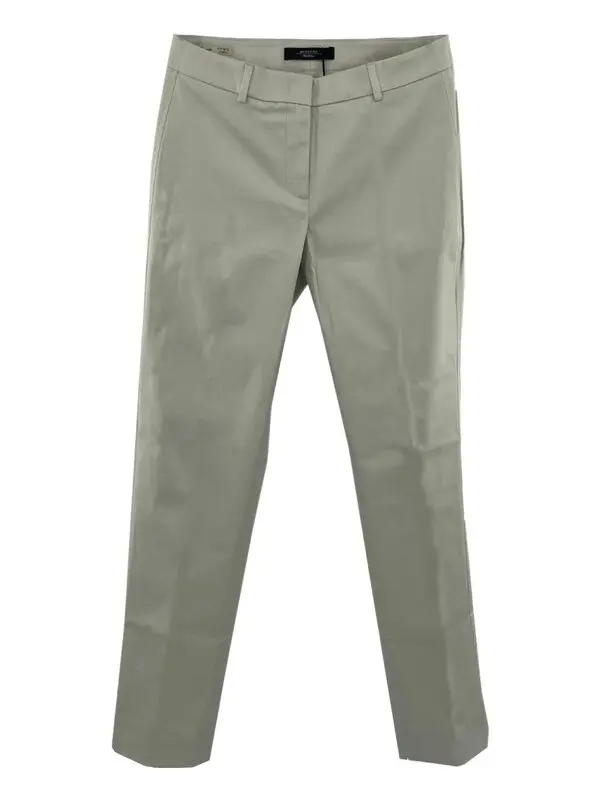 Max Mara Tailored Trousers With Belt Loops - Gray