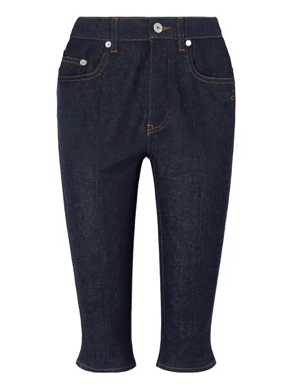 Jacquemus Le Dénimes Capri Jeans - Navy Blue