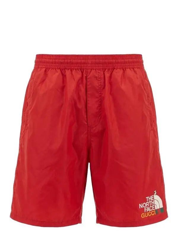 Gucci X The North Face Casual Shorts - Red