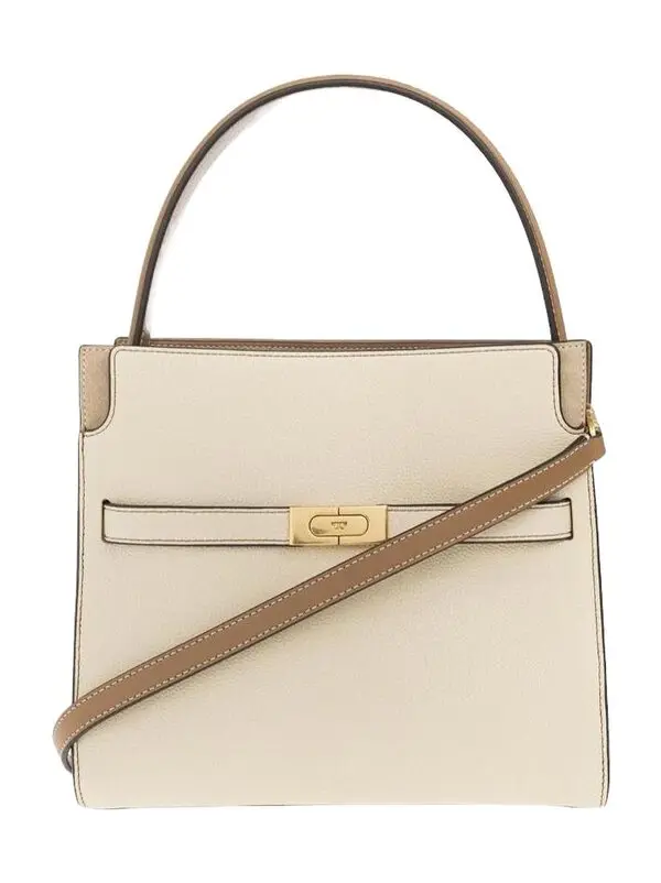 Tory Burch Lee Radziwill Small Tote Bag - Nude