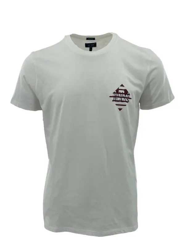 Emporio Armani Item O-neck Short-sleeved T-shirt - Gray