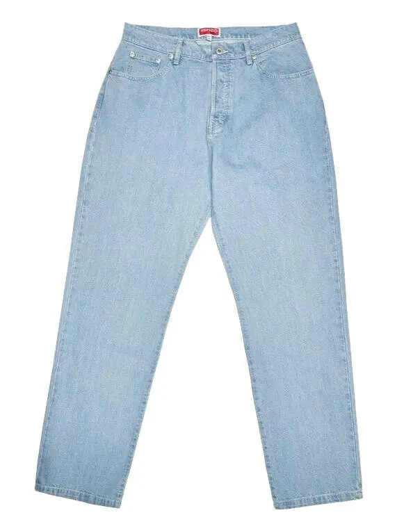 Kenzo Botan Loose-fit Jeans - Blue
