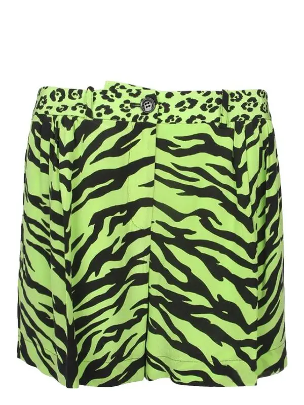 Moschino Printed Pattern Shorts - Green