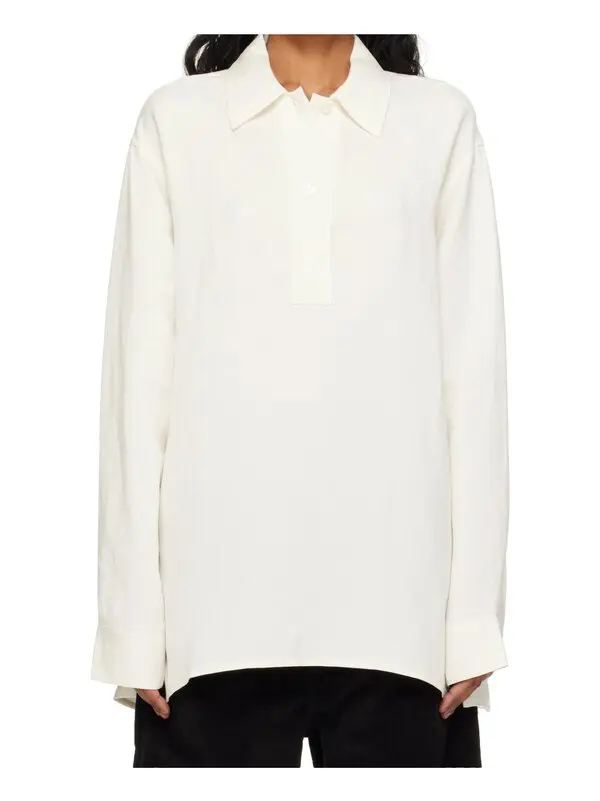 Studio Nicholson Long Sleeve Shirt - White