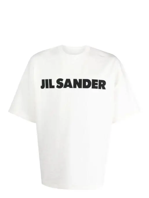 JIL SANDER Logo Print T-shirt - White