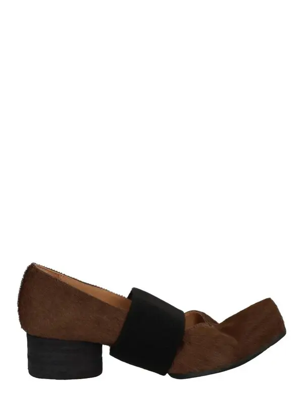 UMA WANG Strappy Ballerina Heels - Black