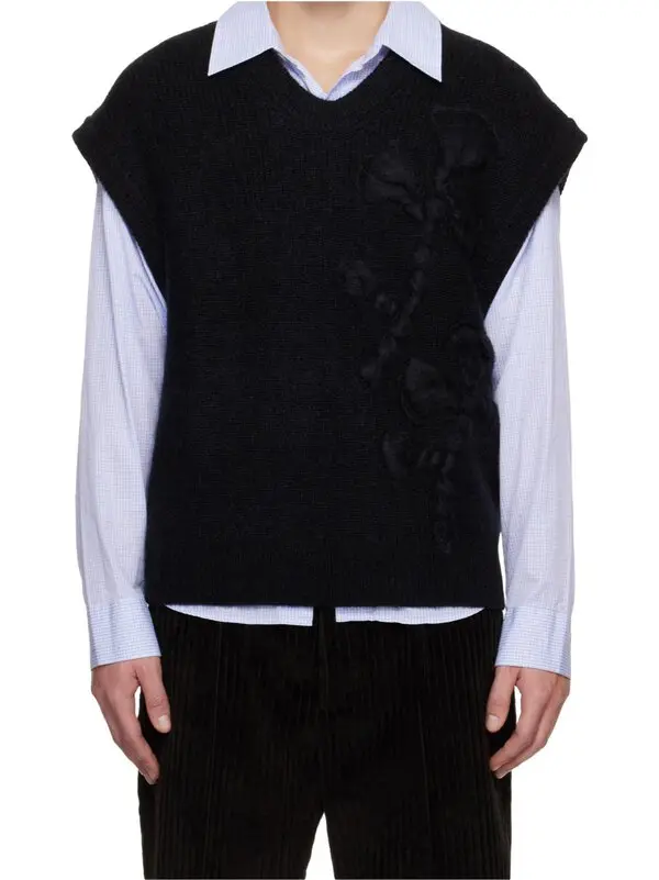 WOOYOUNGMI Sleeveless Knitwear - Black