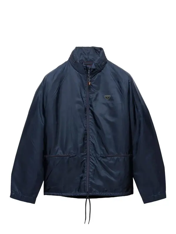 Prada Re-nylon Hooded Jacket - Black
