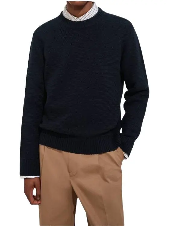 Bottega Veneta Cashmere Jumper - Navy