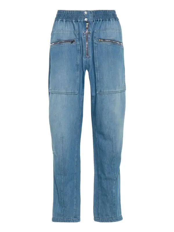 Isabel Marant Étoile Elasticated Waist Jeans - Blue
