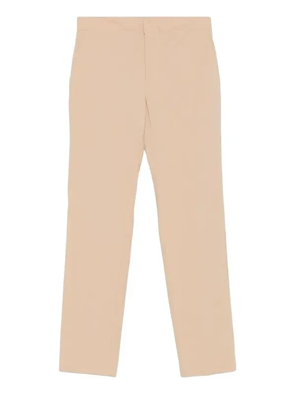 TWINSET Slim Fit Tailored Pants - Nude