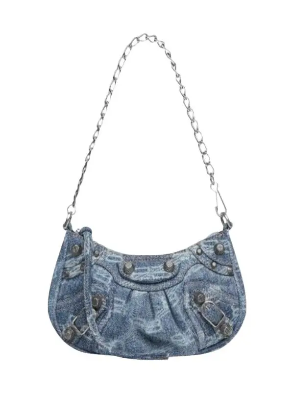 Balenciaga Le Cagole Mini Shoulder Bag - Blue