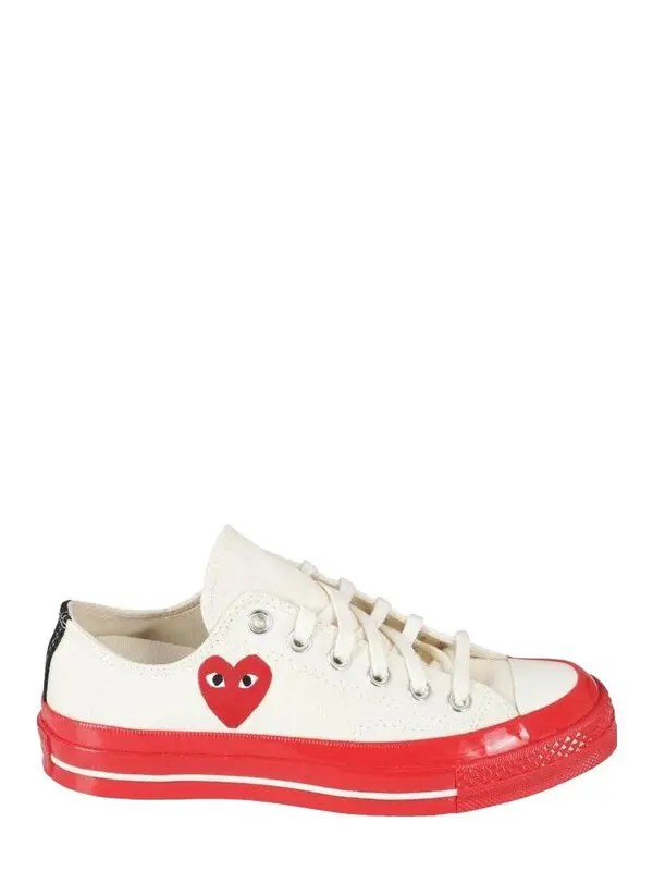 Play Comme Des Garcon Chuck 70 Low-top Sneakers - White