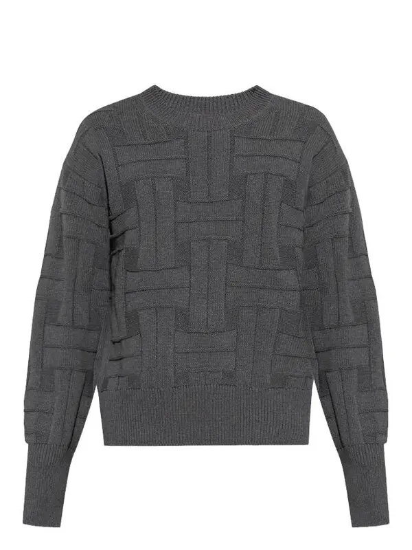 Kenzo Weave Embossed Jumper - Black