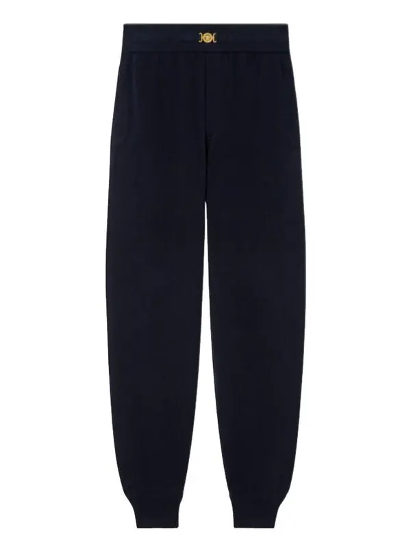 Versace Medusa-plaque Track Pants - Blue